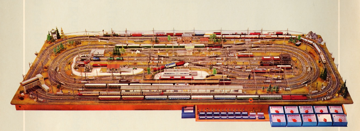Modelspoorbaan Roosendam - Het begin van het project(1978, Märklin)